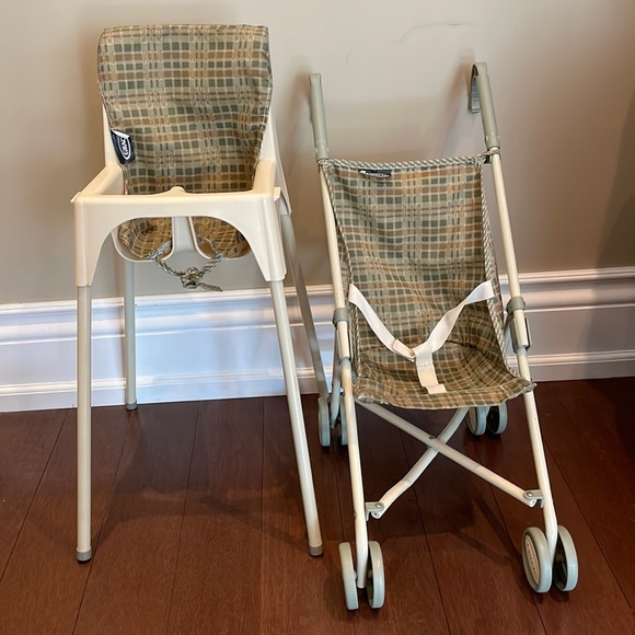 Graco | Toys | Graco Doll Stroller And Highchair | Poshmark